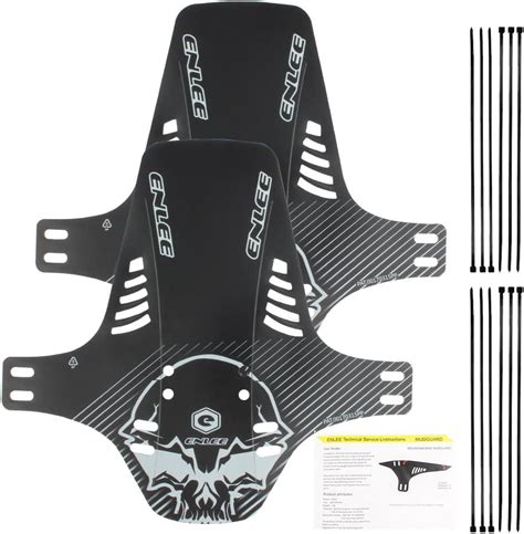 Geila Mountian Bike Fender 2 Pcs Mountain Bike Mudguards Set Front