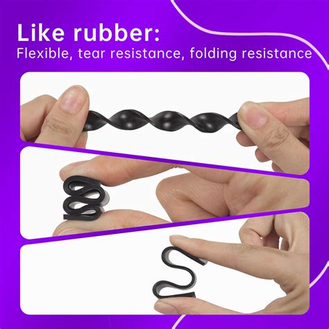 F69 Black Flexible Rubber Like 3d Printer Resin 1kg Resione