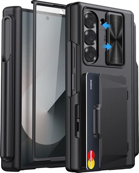 Sixbox For Samsung Galaxy Z Fold 6 Case With Card Holder