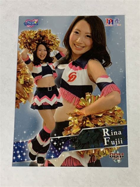 Yahooオークション 藤井里奈 2013 Bbm チアリーダー 舞 15 中日 チ