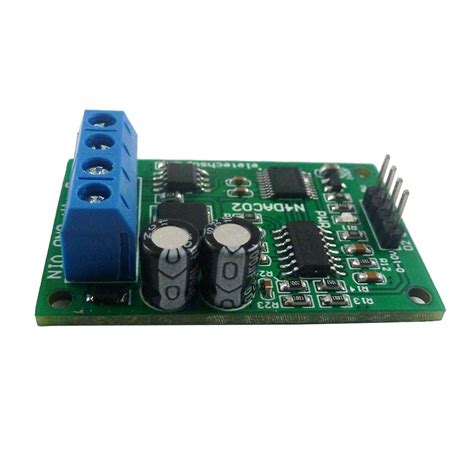 DC 12V 2CH DAC Module 0 5V 0 10V PWM To Voltage Analog Converter RS485 Modbus RTU Board