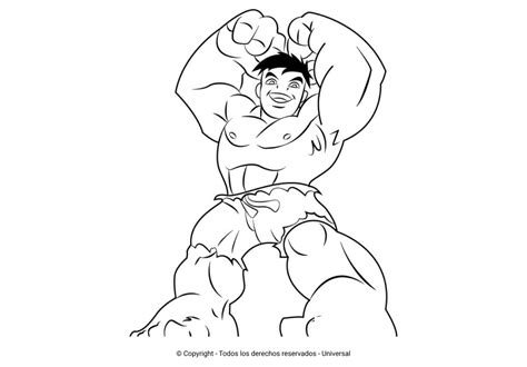 Los Mejores Dibujos De Hulk Para Colorear Todo Para Colorear