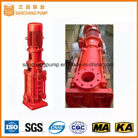 Dl Series Vertical Multistage Pump Used For Fire Fighting China Fire