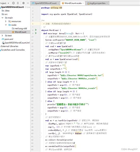 Spark 实训1，rdd案例：词频统计spark实训一 Csdn博客