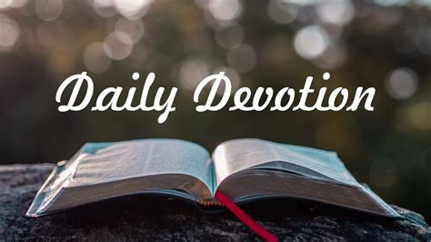 Daily Devotion Youtube