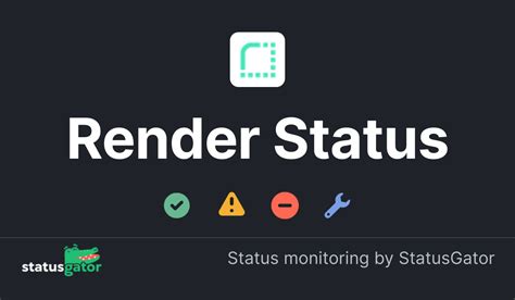 Render Dashboard Status Check If Render Dashboard Is Down Or Having An Outage StatusGator