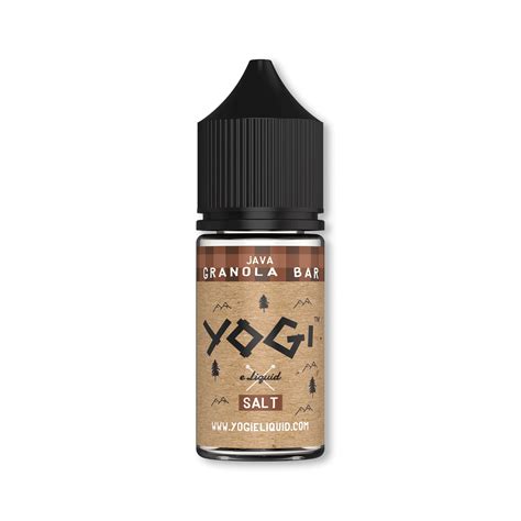 Java Granola Bar Yogi Salts E Liquid 30ml Icona Vape