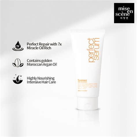 Mise En Scene Perfect Serum Treatment 330ml Lazada Singapore