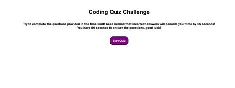 Github Kmcwilson Coding Quiz A Quiz On Coding For Bootcamp Students