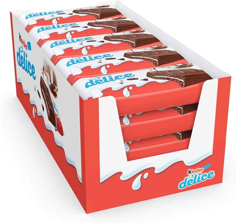 Kinder Delice Cake Bar 20 Count £426 Pre Order Amazon Uk Deals