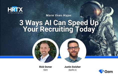 More Than Hype 3 Ways Ai Can Speed Up Your Recruiting Today Recruitingdaily