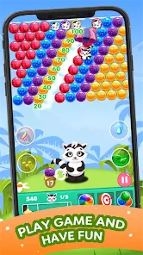 Raccoon Bubble Shooter Games For Android Download