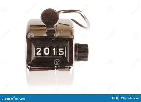 Counter With Date At Stock Photo Image Of Button