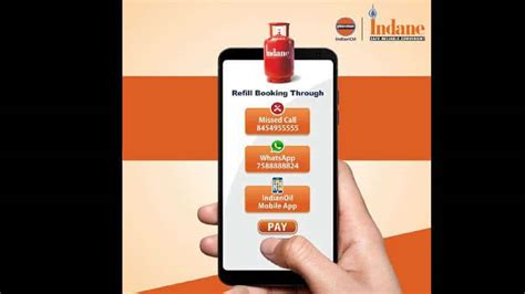 Amazing Facility Now Indane Lpg Gas Cylinder Refill Booking Is Now