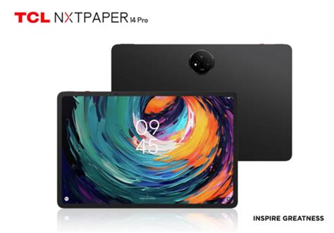 TCL宣布将在CES 2024上推出新NxtPaper系列平板 业界资讯 中关村在线