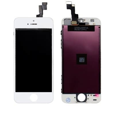 Aftermarket Screen IPhone 5S SE High Brightness White Mobile