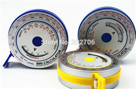 0 150cm Aluminum Bmi Measure Tape Bmi Body Tape Bm Vicedeal