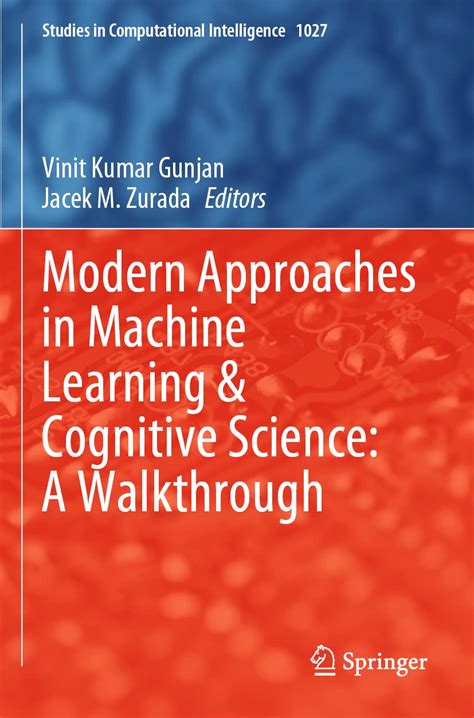 Buy Modern Approaches In Machine Learning And Cognitive Science A