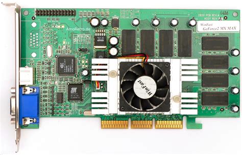 Leadtek Winfast Geforce2 Mx Max 64mb 4x Agp Amoretro De