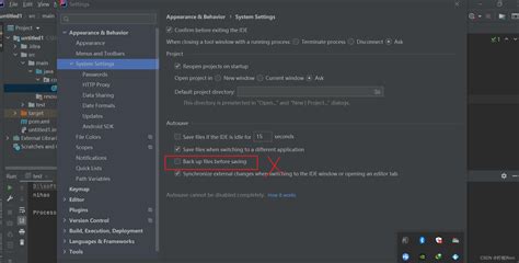 Idea出现cannot Save Files报错idea无法保存文件 Csdn博客