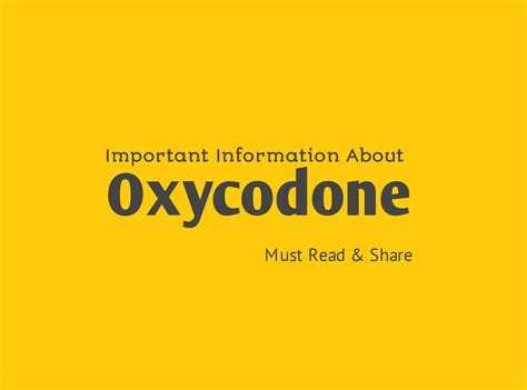 Oxycodone Uses Side Effects Dosage Drugsbank