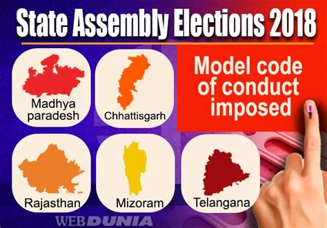 Ec Announces Poll Dates In 5 States Counting On Dec 11 Webdunia English