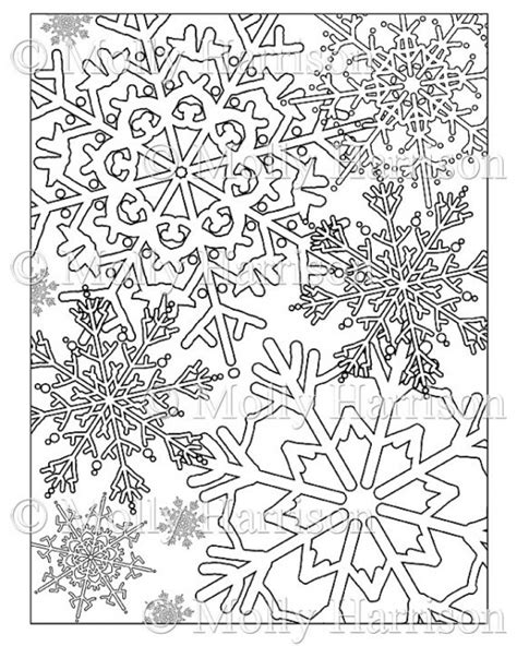 Cute Snowflake Coloring Page Printable Aidan