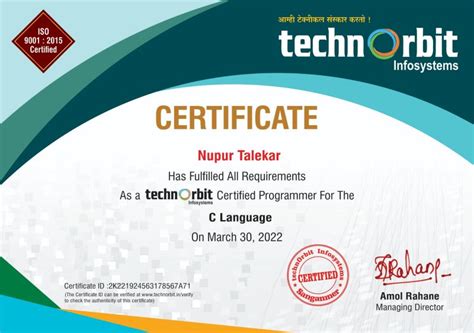 Nupur Talekar On Linkedin Thankyou Technorbitinfosystem Programming
