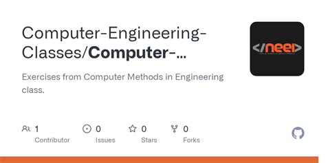 github computer engineering classes computer methods engineering