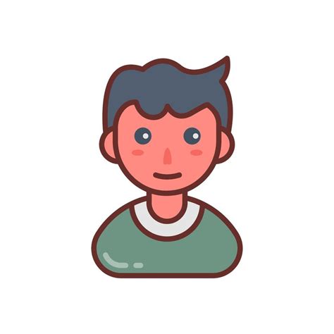 Young Lad Icon In Vector Logotype 40354079 Vector Art At Vecteezy