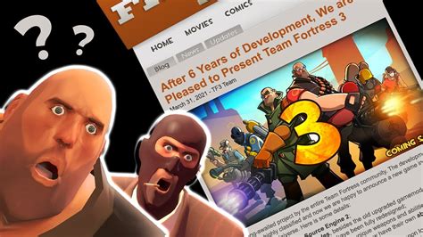 Team Fortress 3 Announced Thank You Valve Youtube