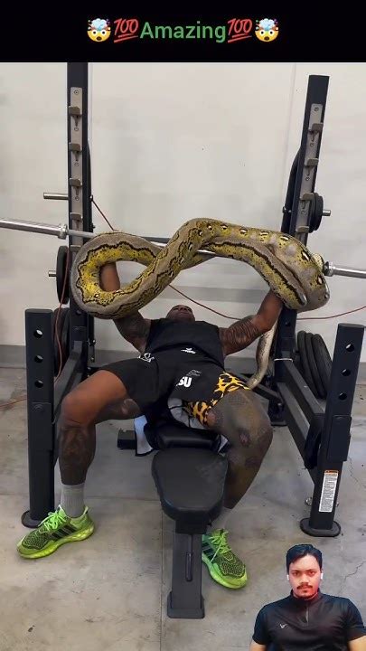 Workout In Gym With Python 🤯💯😭 Respect Shorts Youtube