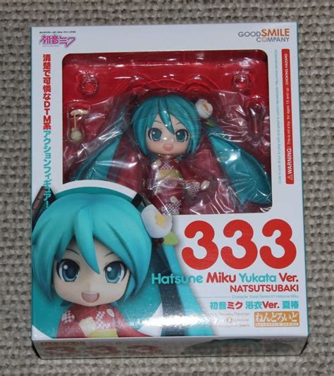 【目立った傷や汚れなし】【未開封品】グッドスマイルカンパニー ねんどろいど 初音ミク 浴衣ver 夏椿（グッドスマイルオンラインショップ限定