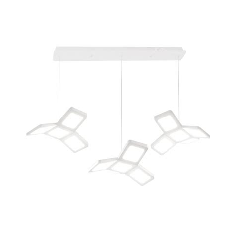 Lampa wisząca biała 3 reflektory LED 75W 4000K PIXELS ML195 EKO LIGHT