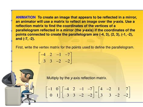 Ppt Modeling Motion With Matrices Powerpoint Presentation Free
