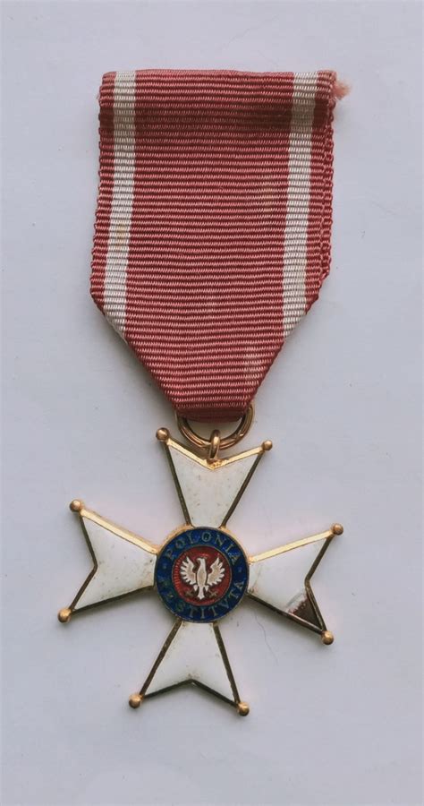 MEDAL KRZYŻ POLONIA RESTITUTA 1944 12462527286 oficjalne archiwum