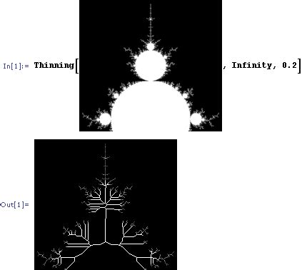 Algorithm Actual Implementation Of The Medial Axis Transform Stack Overflow