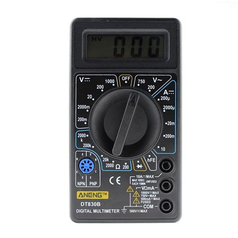 Dt830blcd Counts Auto Range Digital Multimeter Ac Vicedeal