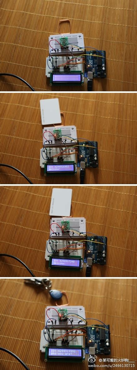 Arduino控制rfid模块,eeprom存储卡号,可读卡识别,1602液晶显示(8月9日更新) Arduino智造 Arduino控制rfid模块,eeprom存储卡号,可读卡识别,1602液晶显示(8月9日更新) Arduino智造