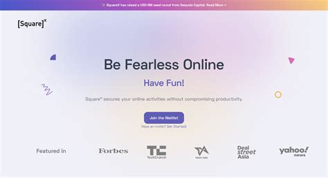 海外new Things 新加坡网络安全技术公司「squarex」种子轮融资600万美元，主打“一次性浏览器”以防止信息泄露 36氪