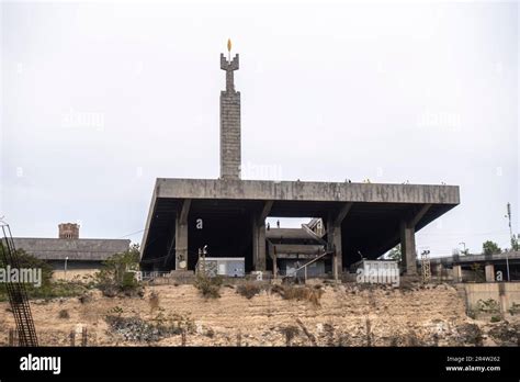 Memorial To The 50th Anniversary Of October Revolution Yerevan Armenia