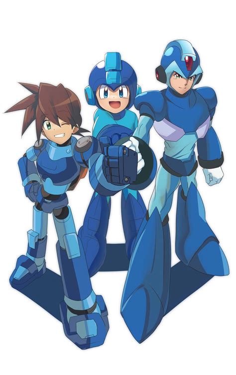 Mega Man X And Mega Man Volnutt Mega Man And More Drawn By Tonchinkan Danbooru