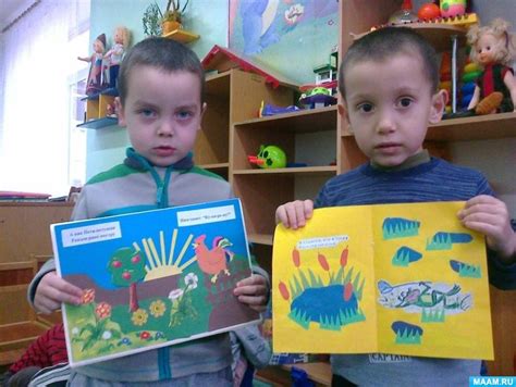 Фотоотчет об изготовлении книжки-малютки с дошкольниками (13 фото ...