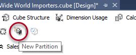 How To Partition An SSAS Cube In Analysis Services Multidimensional
