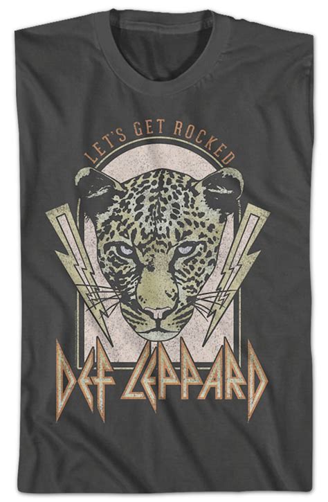 Lets Get Rocked Def Leppard T Shirt