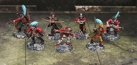 Mordheim Gang Seven Strong Warhammer Fantasy Fantasy Miniatures