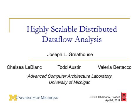 ppt highly scalable distributed dataflow analysis powerpoint