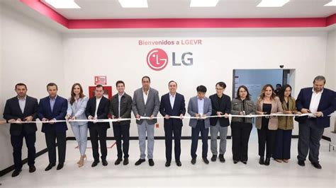 LG inaugura planta en Ramos Arizpe Coahuila con inversión de más de