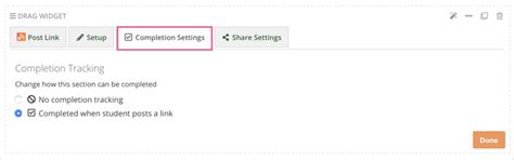 how do i use the post link widget advanced widgets openlearning