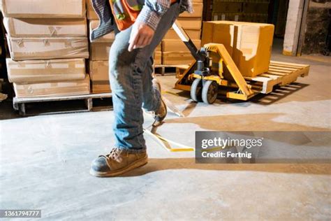 Fallen Pallet Truck Photos And Premium High Res Pictures Getty Images